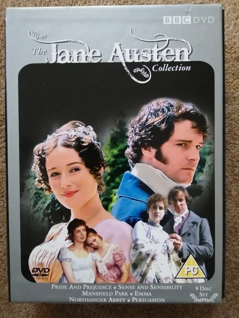 THE JANE AUSTEN BBC DVD Collection Box Set 9 discs 6 BBC Dramas NEW £20 ...