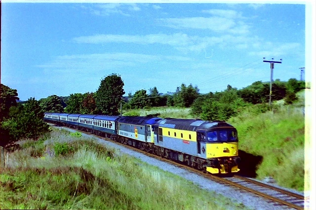 35MM RAILWAY COLOUR Negative Class 31 190 at Burrs ELR £2.54 - PicClick UK