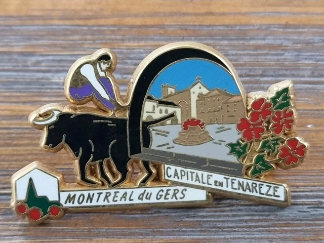 PINS PBVF PLUS Beaux Villages De France Montreal Du Gers Lb Créations ...