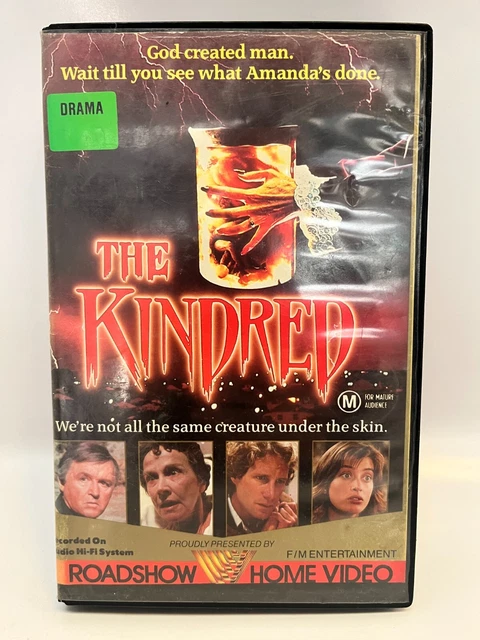 THE KINDRED (1987) - Australian Roadshow Home Video Vhs Release - CULT HORROR! $37.05 - PicClick AU