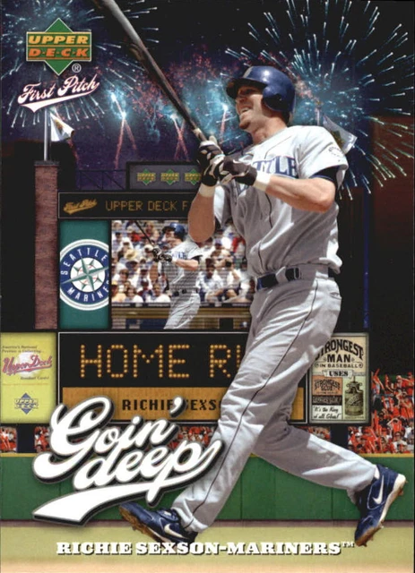2006 (MARINERS) UPPER Deck First Pitch Goin Deep #GD30 Richie Sexson ...
