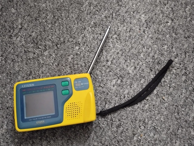 CITIZEN ST855 PORTABLE television / Radio £35.00 - PicClick UK