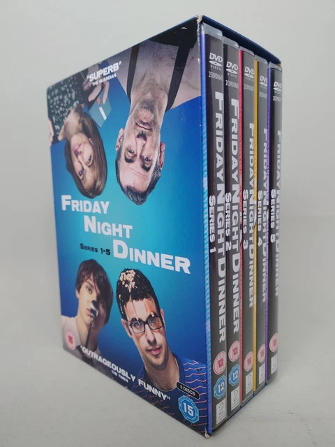 FRIDAY NIGHT DINNER Complete Series 1–5 DVD Box Set UK Region 2 £15.95 ...