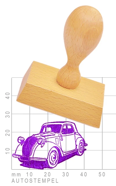 FIAT TOPOLINO A classic car Oldtimer Stempel Autostempel - rubberstamp ...