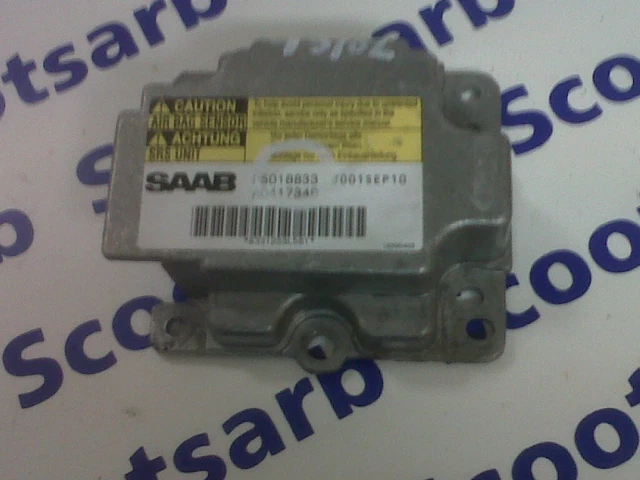 SAAB 9-3 93 ECU SRS elektronisches Steuergerät 1998 99 2000 2001 2002 ...