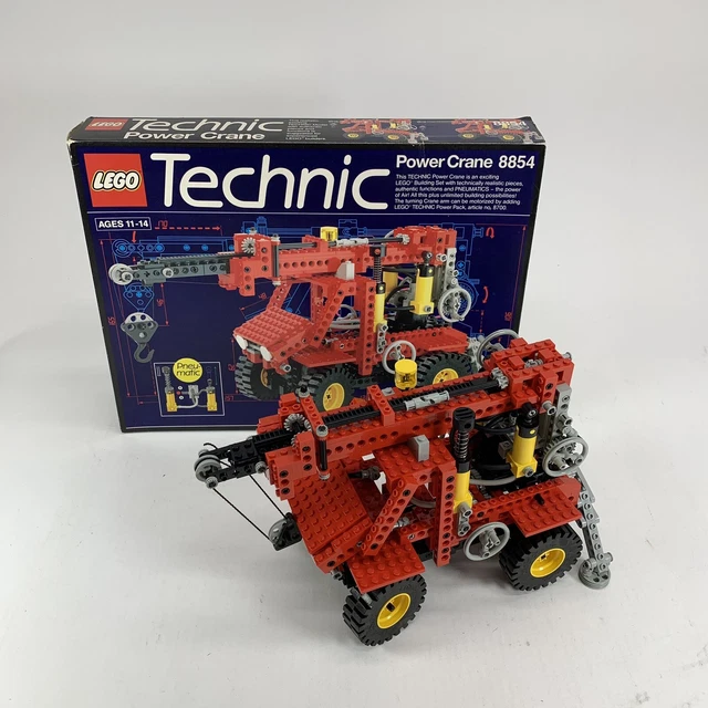 LEGO TECHNIC 8854 Gru pneumatica, completa di scatola e istruzioni EUR ...