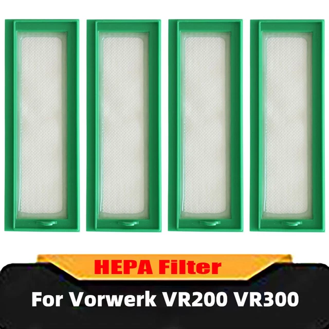 2/4/6/8/10X HEPA FILTER Ersatzteile Für Vorwerk VR200 VR300 Staubsauger Zubehör EUR 7,79 ...