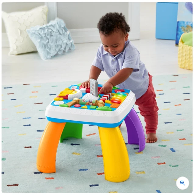 FISHER-PRICE LAUGH & Learn Smart Stages Around the Town Activity Table ...