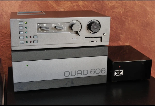 QUAD 44 PRE AMP and Quad 606 Power AMP the upgrade Grey Model. £1,350. ...