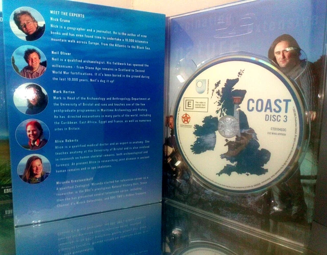 COAST: BRITISH COASTAL Travel Documentary BBC Box Set DVD 2005 Open University EUR 9,33 ...