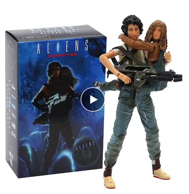 FIGURINE NECA ALIENS 2 Le Retour Ellen Ripley, Collection Film S-F 18cm ...