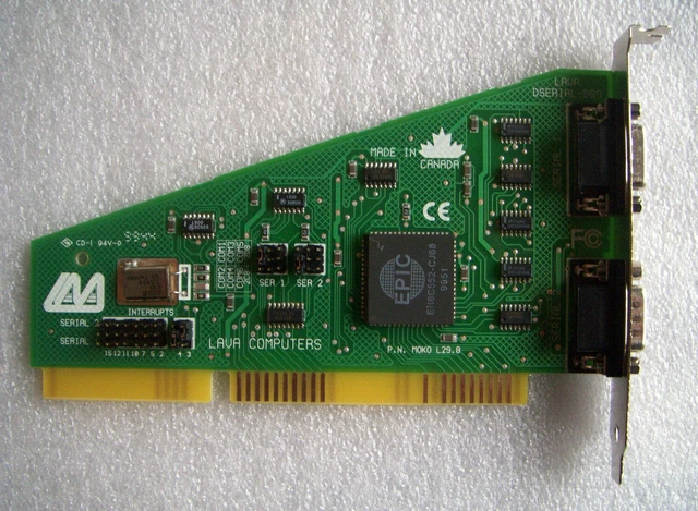 LAVA COMPUTERS DUAL Serial Ports ISA P/N: L29.8 $129.00 - PicClick CA