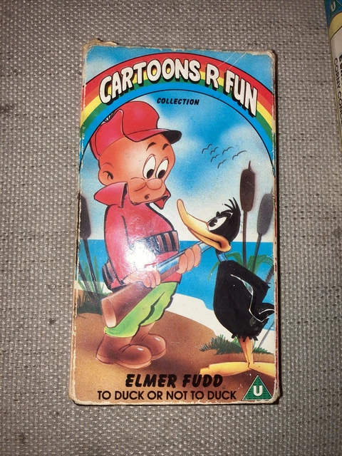 CARTOONS R FUN Elmer Fudd Corny Concerto And To Duck Or Not To Duck VHS ...