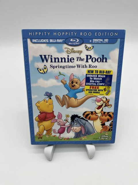 WINNIE THE POOH: Springtime with Roo (Blu-ray, 2004) w/Slipcover Walt ...