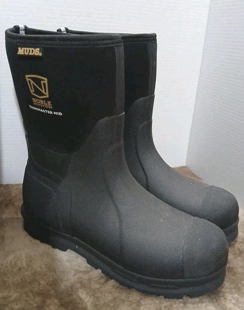 NOBLE OUTFITTERS TASKMASTER Mid Boots MUDS Model #65043 Sz Men 14 £54. ...