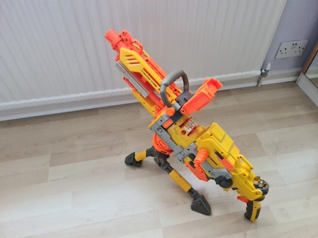 NERF N-STRIKE HAVOK Fire EBF-25 Motorised Machine Gun Blaster with 25 ...
