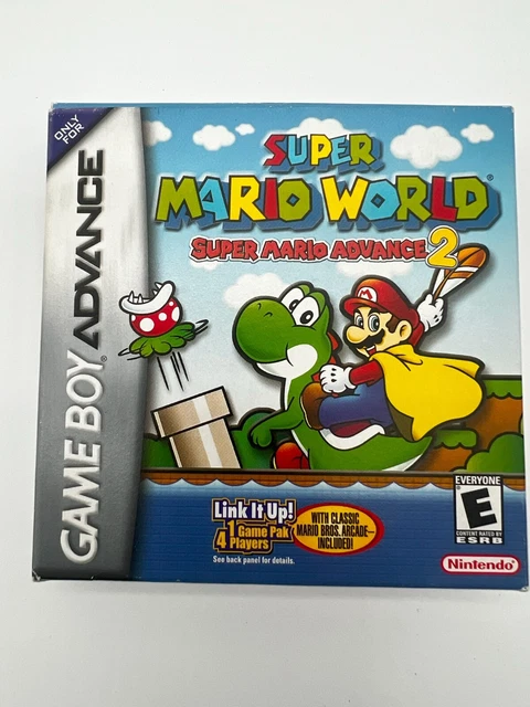 SUPER MARIO ADVANCE 2: Super Mario World (2001) per GBA CIB (testato e ...