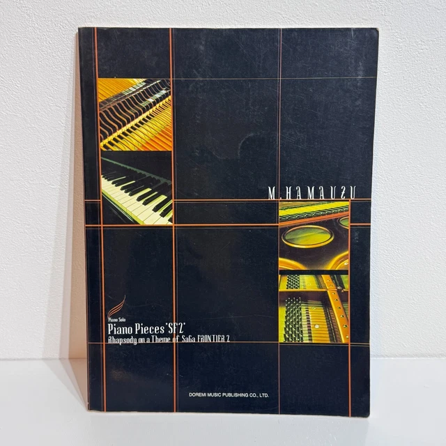 SAGA FRONTIER 2 Piano Sheet Music Collection SF2 Rhapsody Score Book ...