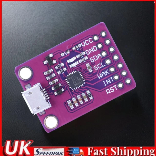 USB TO I2C Communication Module CP2112 Module I2C Debugging Board for Arduino U £7.31 - PicClick UK