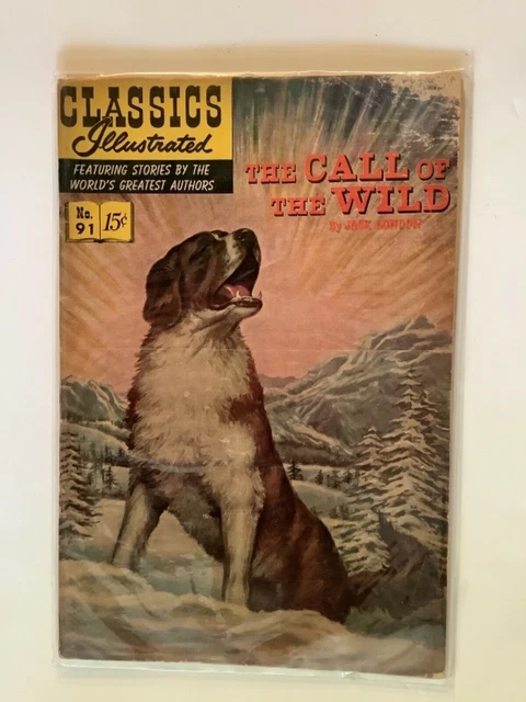 CLASSICS ILLUSTRATED THE Call of the Wild par Jack London EUR 15,36 ...