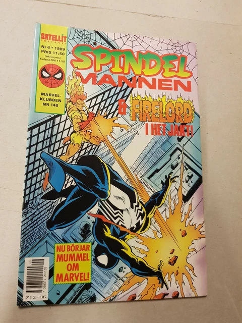 SPINDELMANNEN #6, 1989 - Amazing Spider-Man (Swedish comic book ...