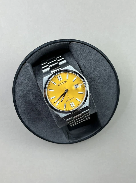 CITIZEN TSUYOSA YELLOW Men’s Automatic Watch NJ0150-81Z £150.00 ...