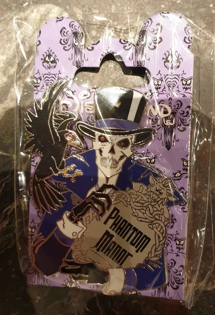 DISNEYLAND PARIS PHANTOM MANOR LOGO SKELETON OE PIN £14.35 - PicClick UK