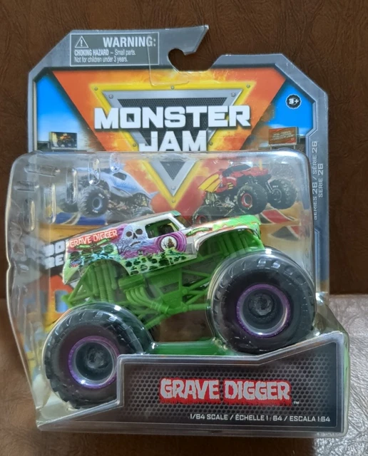 MONSTER JAM 1:64 Scale 25th Anniversary Grave Digger Series 26 NEW £10. ...