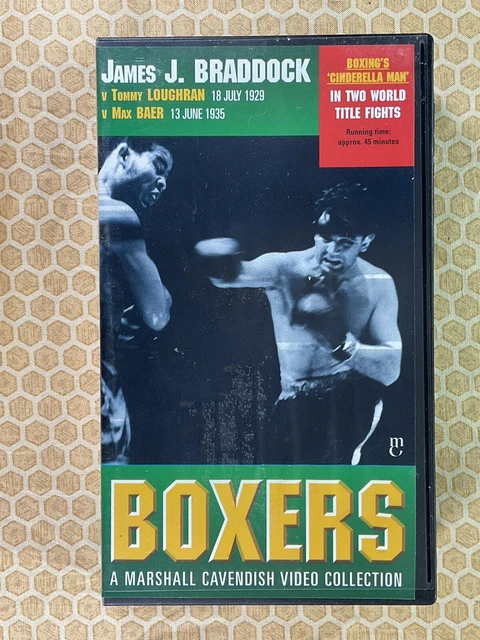 JAMES J. BRADDOCK Boxer, VHS Video £5.00 - PicClick UK
