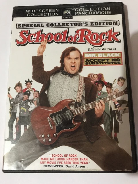 THE SCHOOL OF Rock (DVD, 2010, Canadian Special Collectors Edition ...