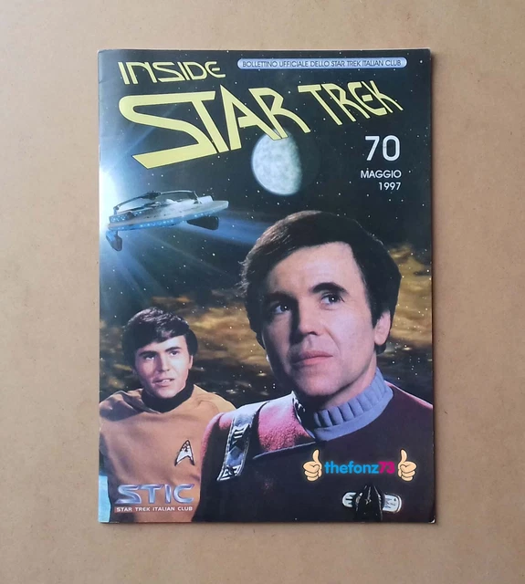 RIVISTA INSIDE STAR Trek n. 70 Walter Koenig EUR 3,90 - PicClick IT