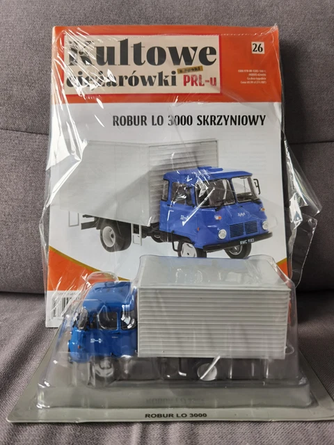 RARE IXO IST 1:43 Kultowe ciezarowki truck polish ROBUR LO 3000 new ...