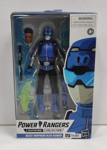 FIGURINE ARTICULÉE POWER Rangers Lightning Collection Morphers Bleu ...