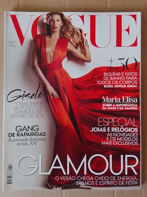 GISELE BUNDCHEN KRISTINA Salinovic Janice Alida Vogue Mag Portugal 2015 £35.00 - PicClick UK