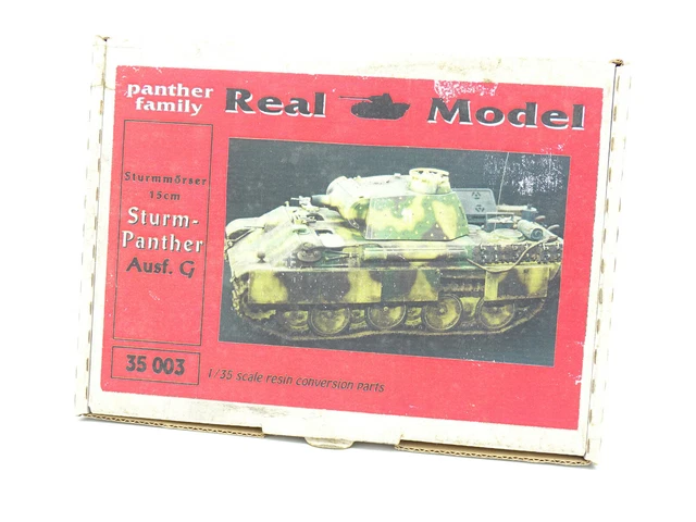 REAL MODEL RESIN Kit 1/35 Military Army - Conversion for Sturm Panther ...
