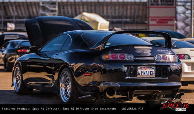AEROKIT R1 REAR Diffuser bodykit Toyota Celica GT86 MR2 Supra AE86 ...