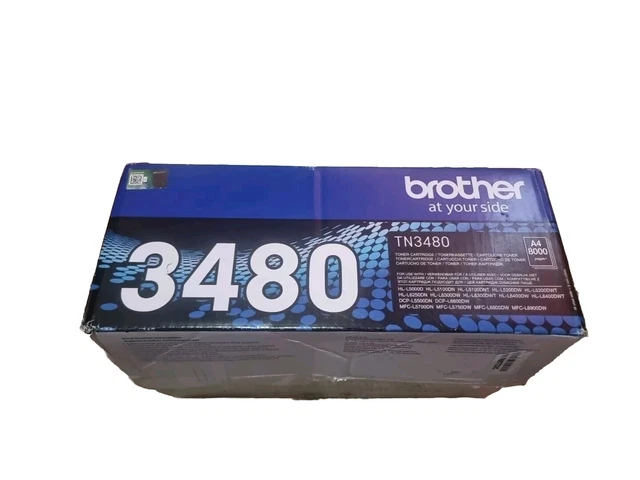 CARTUCHO DE TÓNER Brother TN-3480 Original ALTO RENDIMIENTO Negro ...