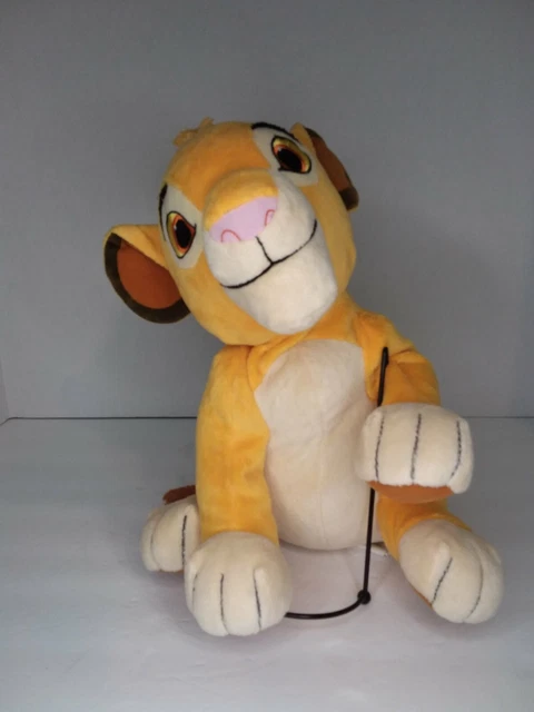 DISNEY KOHLS CARES The Lion King Simba Cub Sitting Plush Animal 12 ...