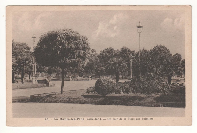 CPA 44 - La Baule-Les-Pins : Place Des Palmiers (Loire-Atlantique) Écrite EUR 2,45 - PicClick FR