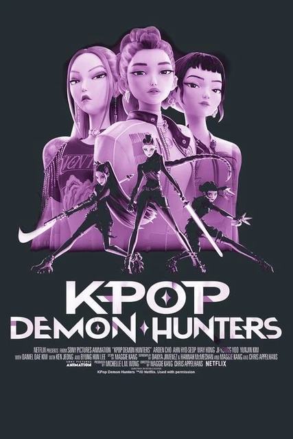 KPOP DEMON HUNTERS Dvd £5.00 - PicClick UK
