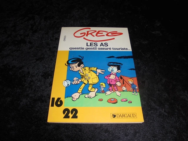 COLLECTION 16/22 GREG Les As Quentin Gentil assuré touriste Edition ...