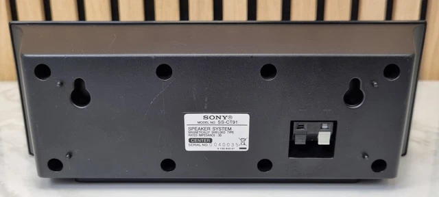 SONY SS-CT91 CENTER Lautsprecher 3 Ohm Heimkino Surround ...