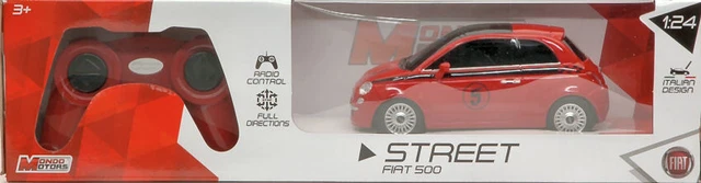 RC MODEL CAR Remote Control 1:24 FIAT 500 Red £35.14 - PicClick UK