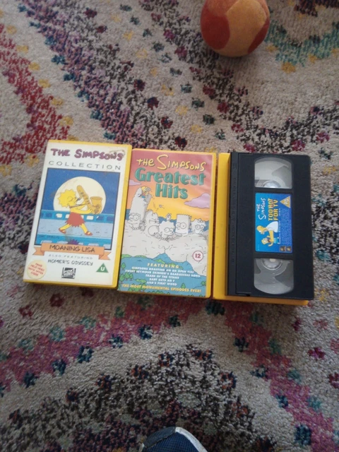 THE SIMPSONS VHS Bundle The Simpsons Collection.Greatest Hits And Too ...