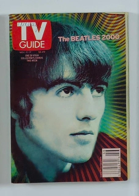TV GUIDE MAGAZINE November 11 2000 George Harrison Rochester Ed. No ...