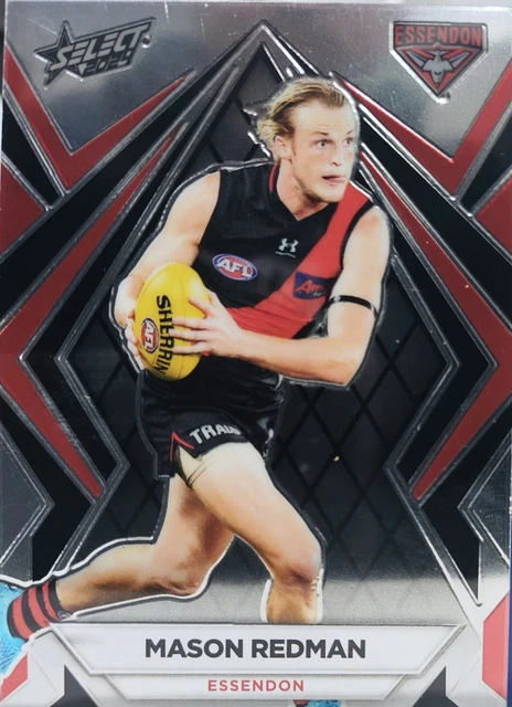 AFL 2024 SELECT Essendon Bombers - Mason Redman Luminous Card No.L48 $3 ...