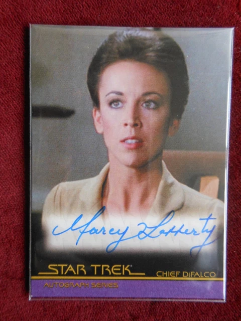 DAS ZITIERBARE STAR Trek: Filme A80 Marcy Lafferty Autogramm 2010 ...