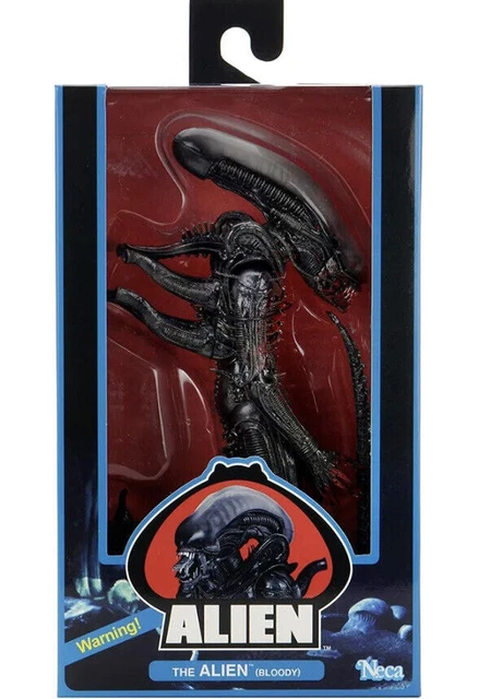 NECA THE ALIEN Xenomorph Bloody Alien 40th Anniversary Action Figure ...