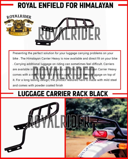 FITS ROYAL ENFIELD “LUGGAGE CARRIER RACK”For HIMALAYAN $44.00 - PicClick