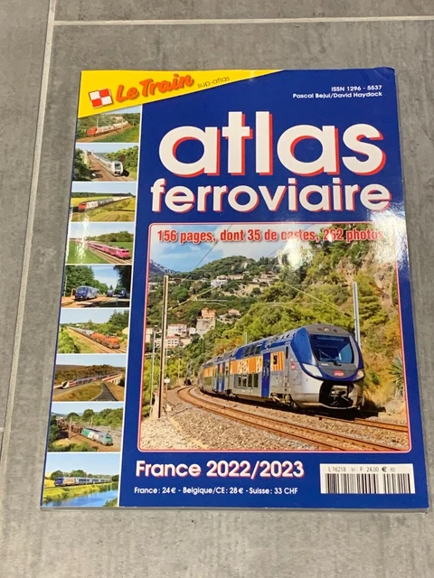 REVUE LE TRAIN atlas ferroviaire 2022-2023 sncf EUR 10,00 - PicClick FR